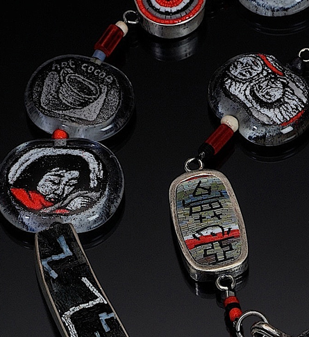 Toops and Adams at Mobilia – Polymer Art Archive